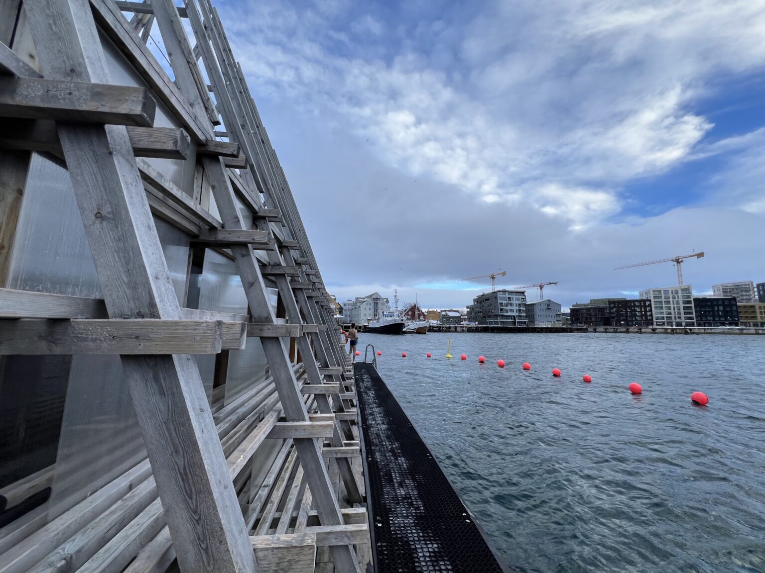 Polar Plunge & Sauna in Tromsø, Norway | A guide to Pust Sauna